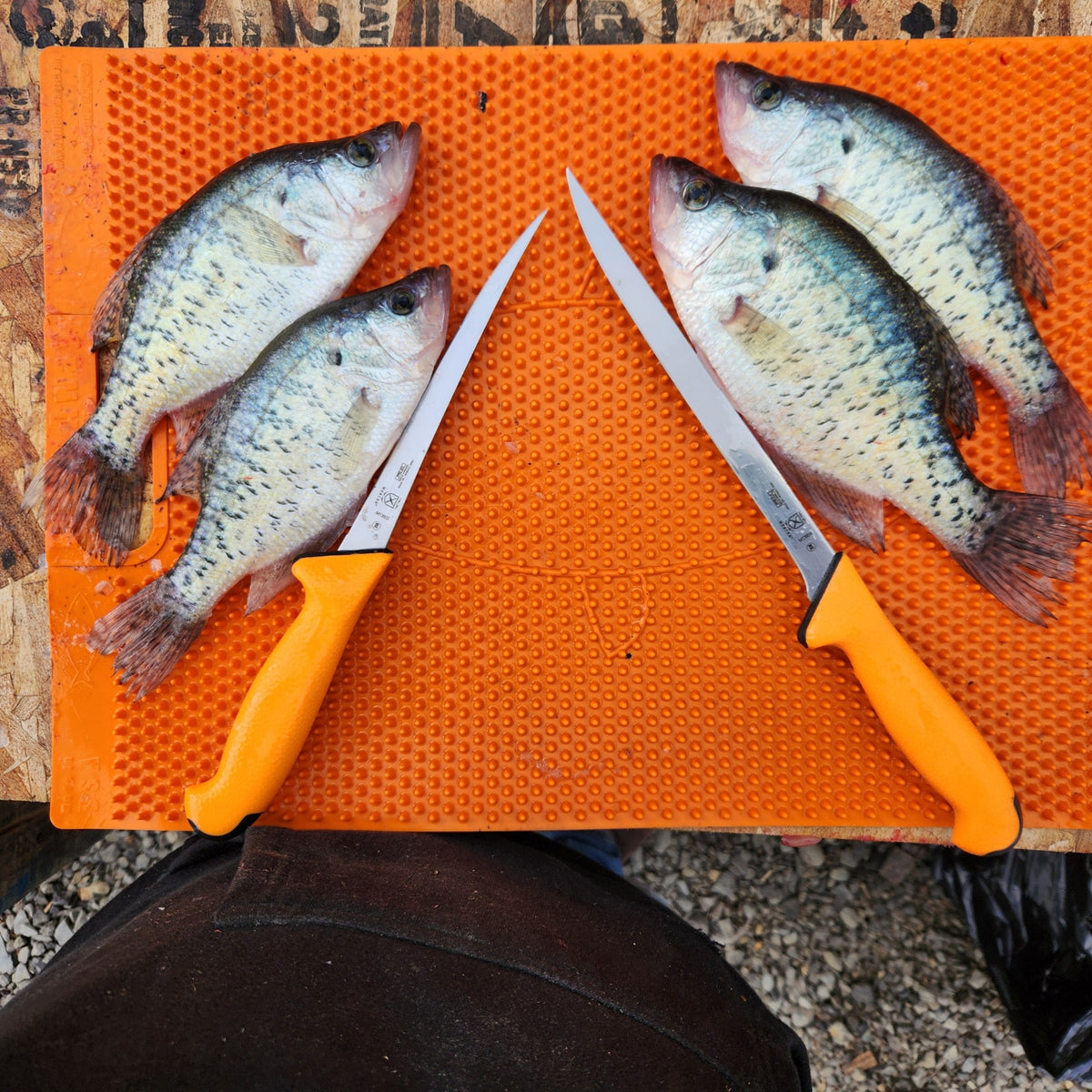 Fish fillet board that's flexible | Fillet Away Fish Mats