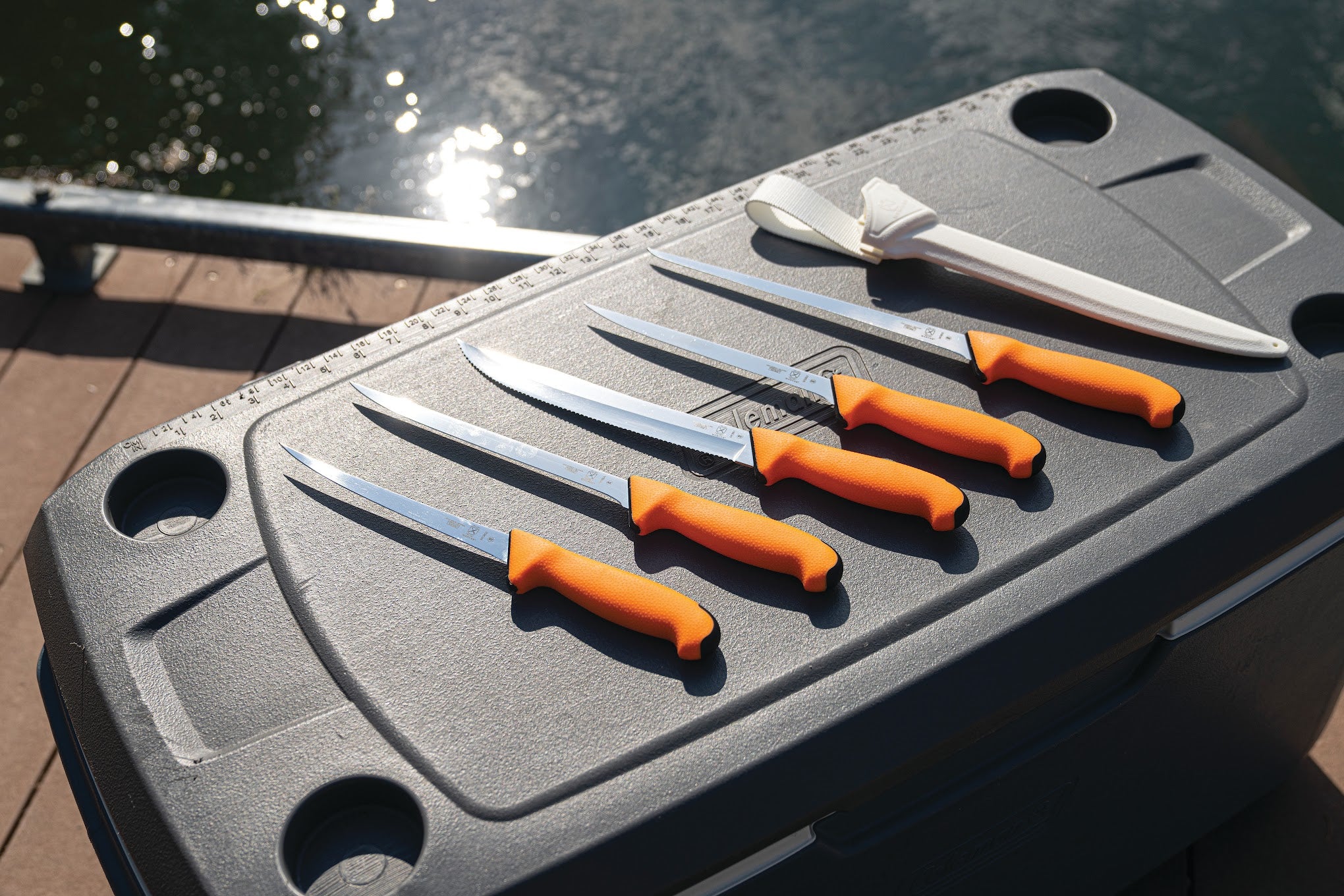 9" Fillet Knife | German Steel - Fillet Away Fish Mats