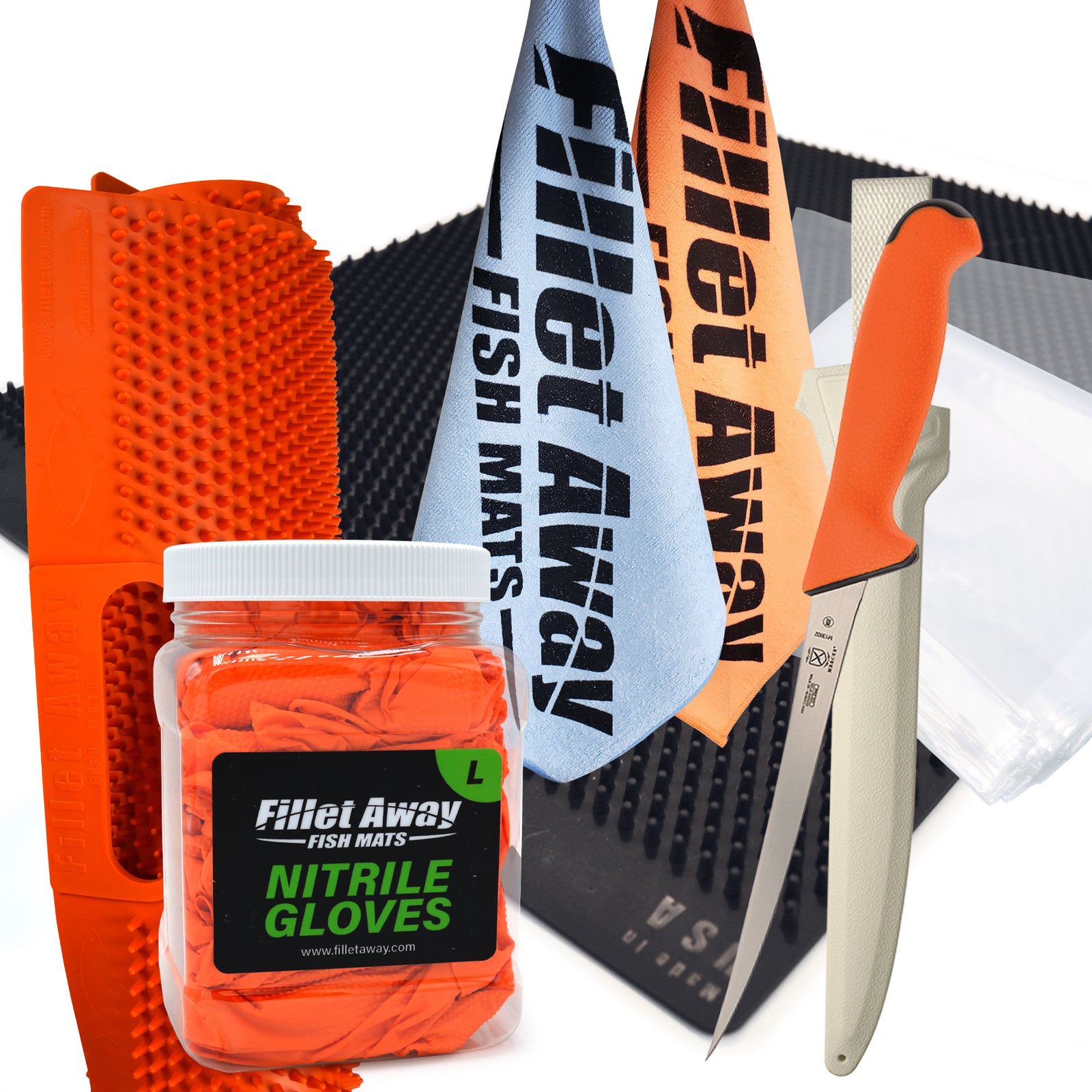 Fish fillet board that's flexible | Fillet Away Fish Mats