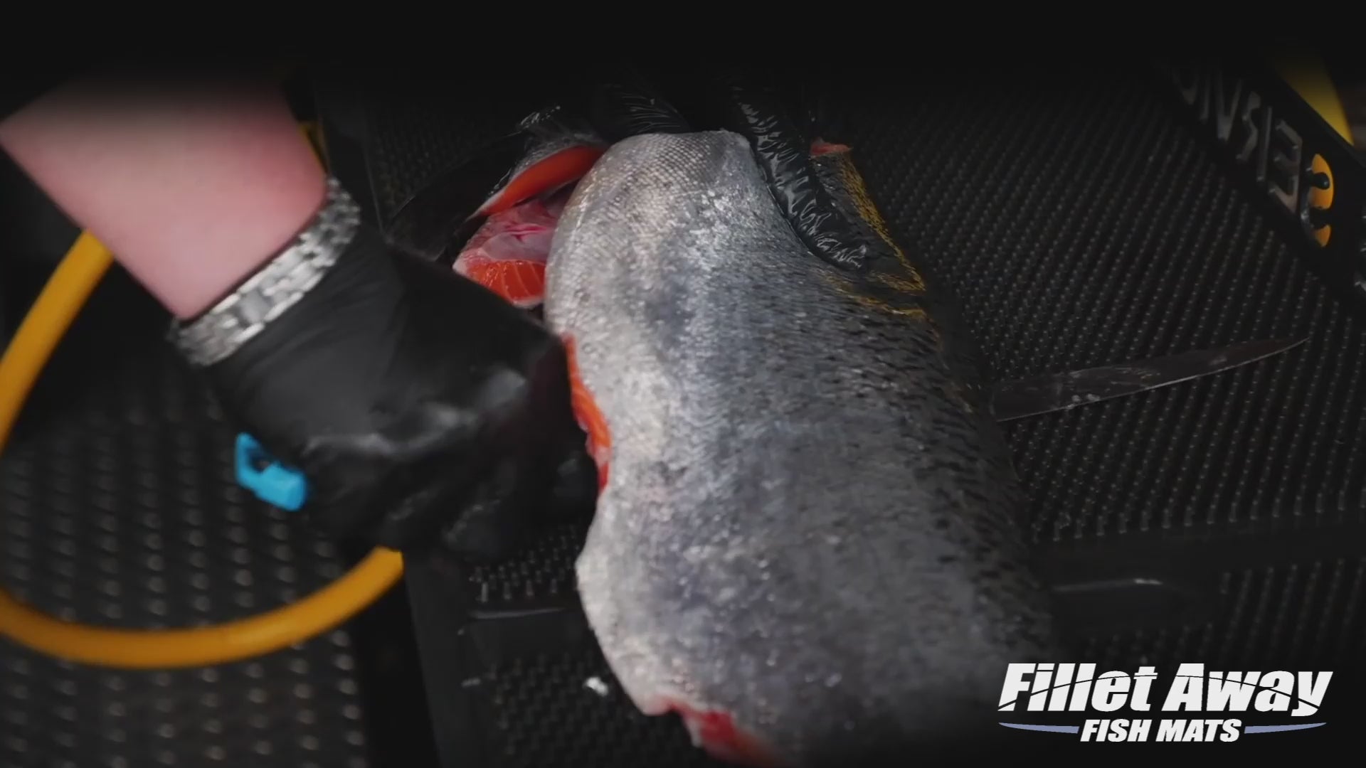 Fish fillet board that's flexible | Fillet Away Fish Mats