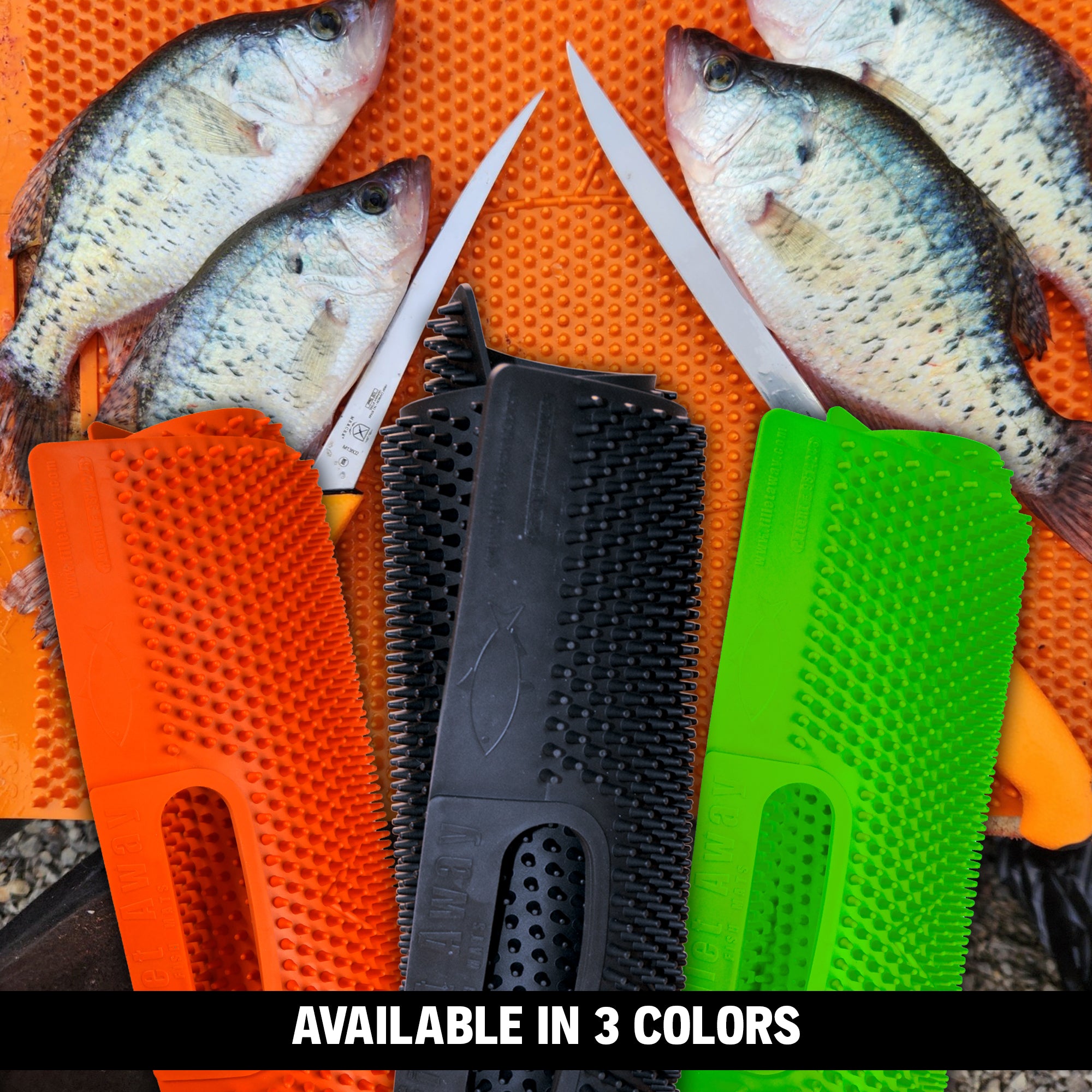 Fillet Away Fish Mat | Flexible fish fillet board - Fillet Away Fish Mats